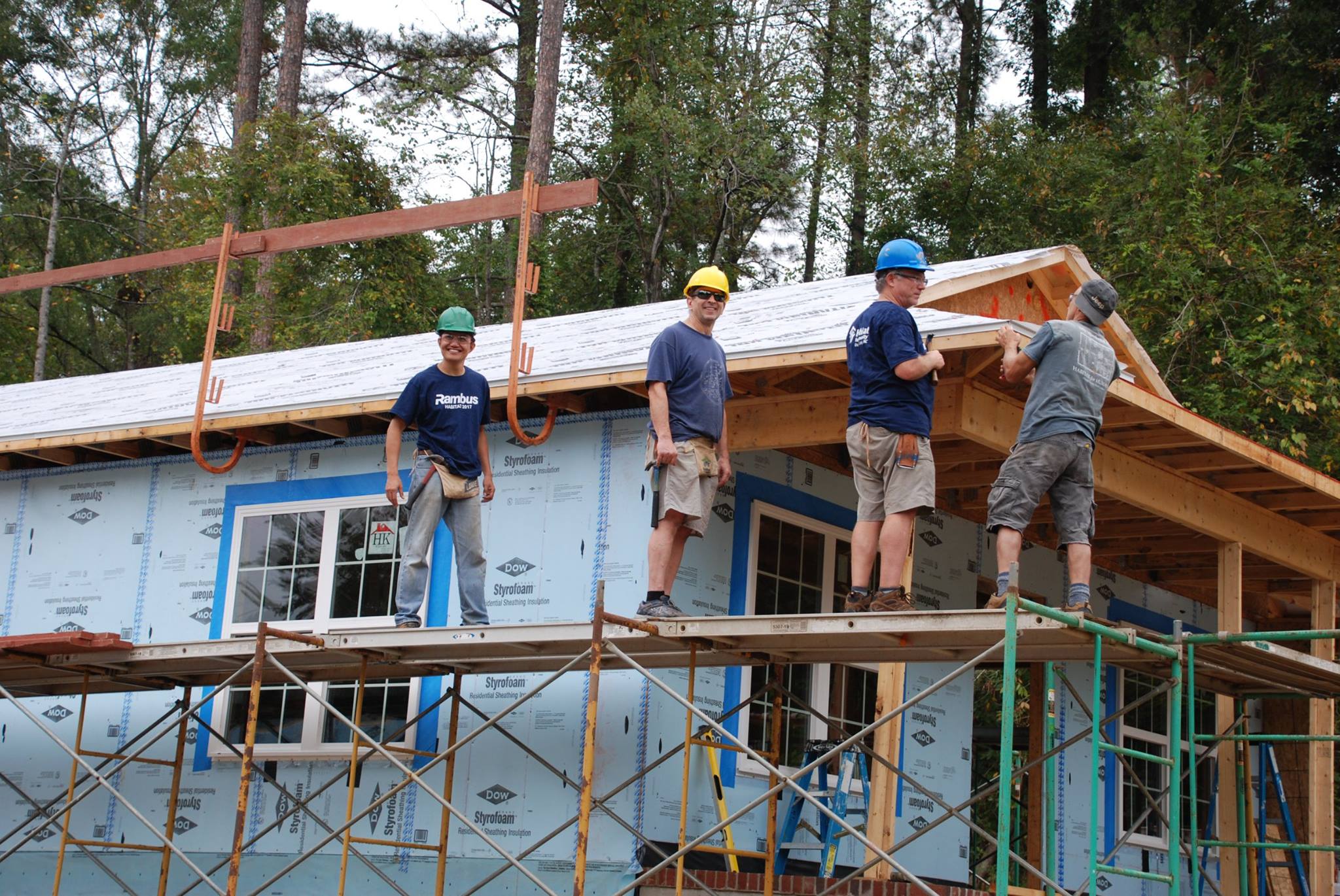 Rambus helps build Habitat homes - Rambus