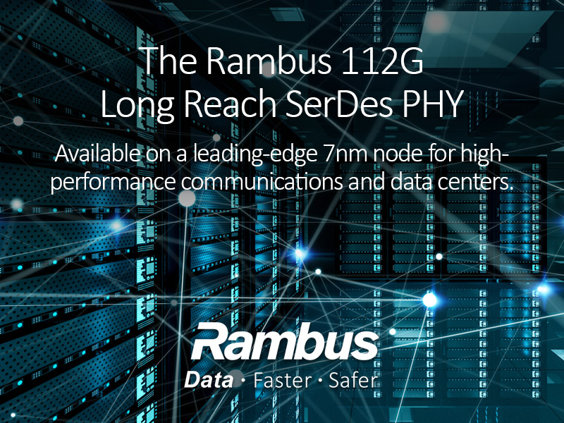 112G LR SerDes PHY Ready for Next-Gen Networking Gear - Rambus