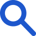 Search icon blue